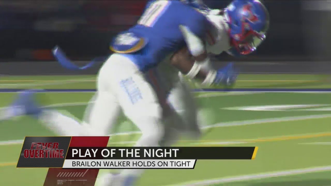 Play of the Night: Henderson's Brailon Walker holds on tight - YouTube