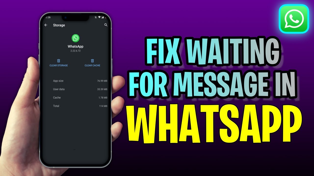 How To FIX Waiting For Message In Whatsapp (2023 Update!) - YouTube