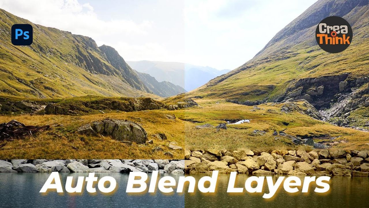 How to use Auto Blend Layers in Photoshop (Auto Blend Layersအသုံးပြုနည ...