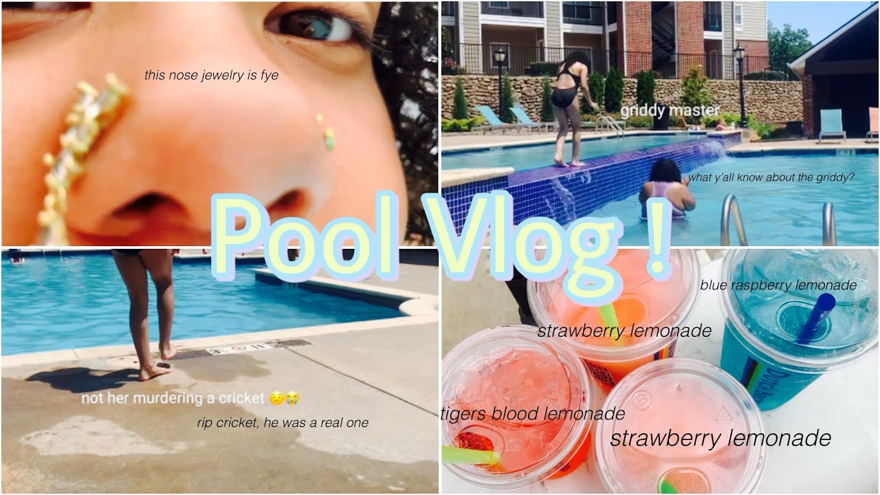 First Pool Vlog ! - YouTube
