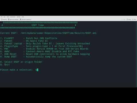 How to use SSDTTime to Generate fix HPET SSDT to Fix IRQ Conflict - YouTube