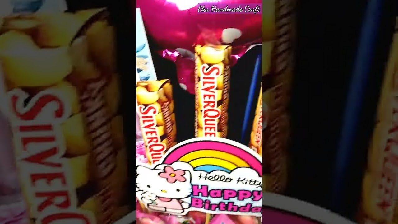Snack Tower Super Jumbo dan Buket Silverqueen @Eka Handmade Craft - YouTube