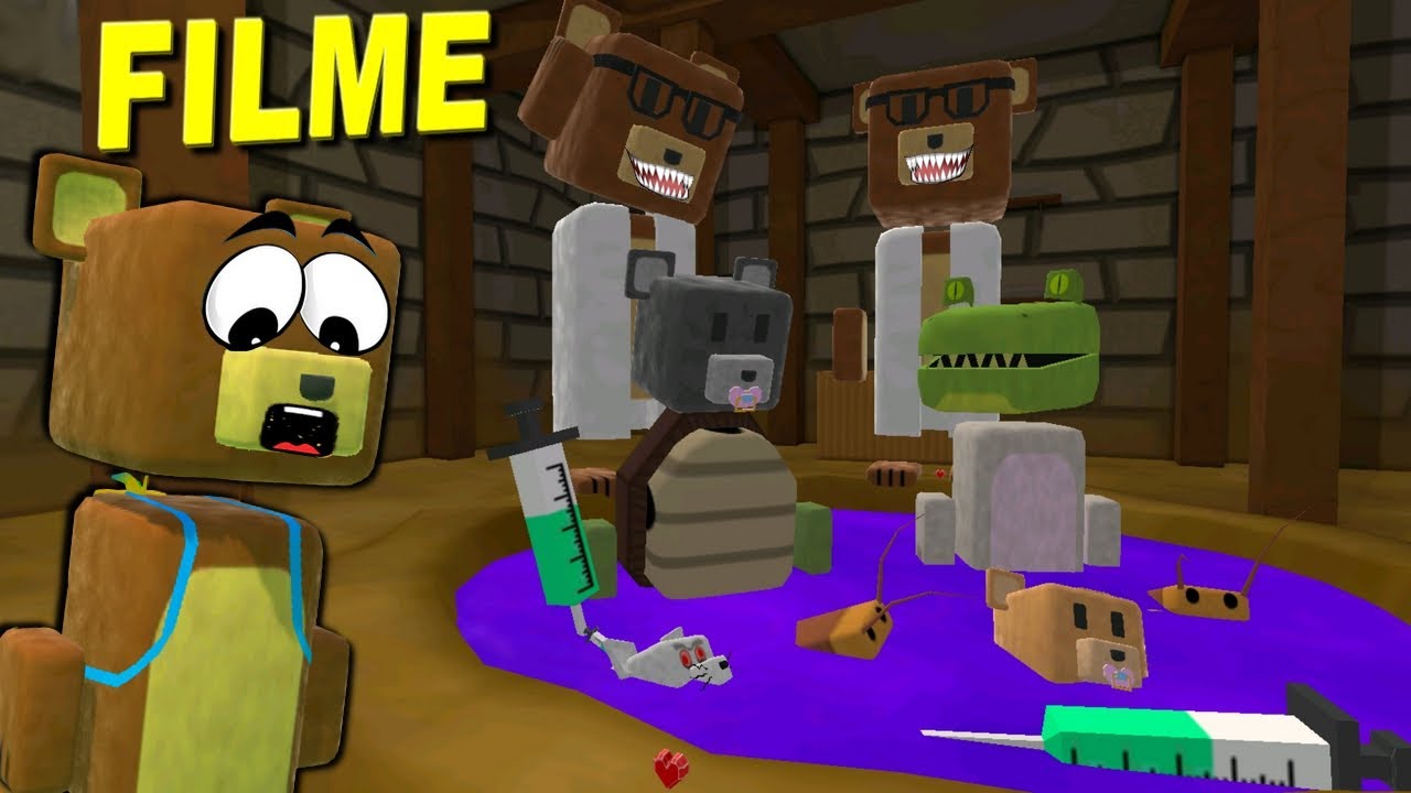 JOGO DO URSO🔴FILME🔴AS EXPERIÊNCIAS DO CIENTISTA🔴FILME COMPLETO, HISTORINHAS U DAVI GAMES, super ...