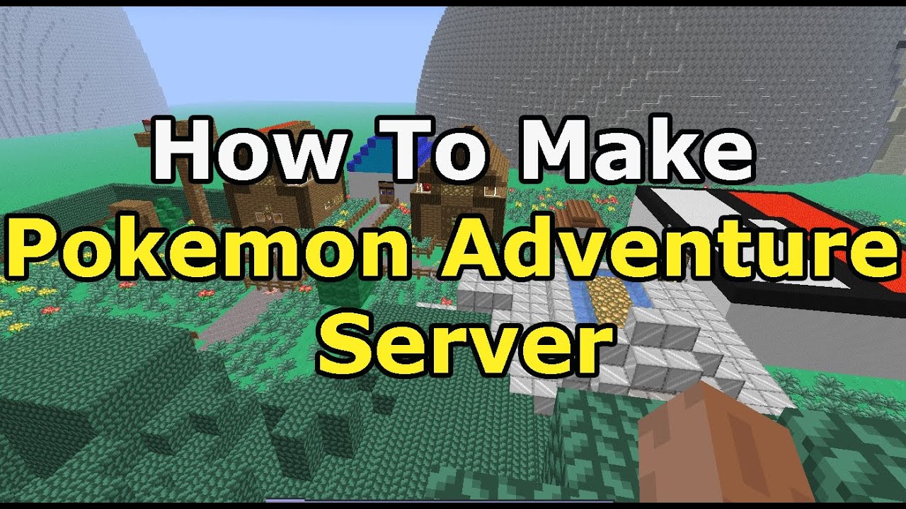 How To Make Pokemon Adventure Server - YouTube