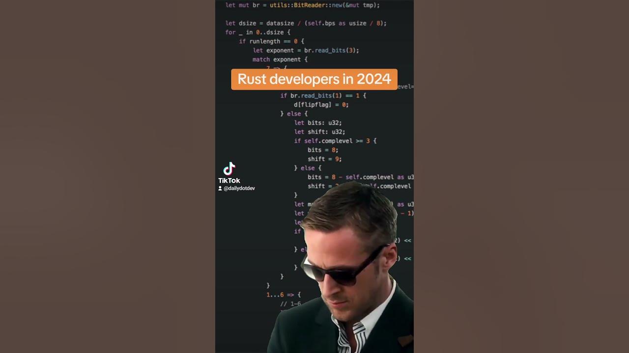 Rust developers in 2024 #programming - YouTube