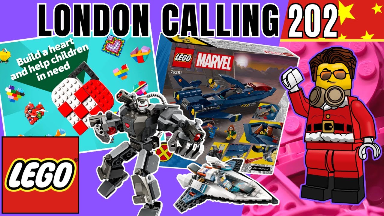 LONDON CALLING 202 FRIDAY LEGO LIVE STREAM - BUILD TO GIVE & Meet The ...