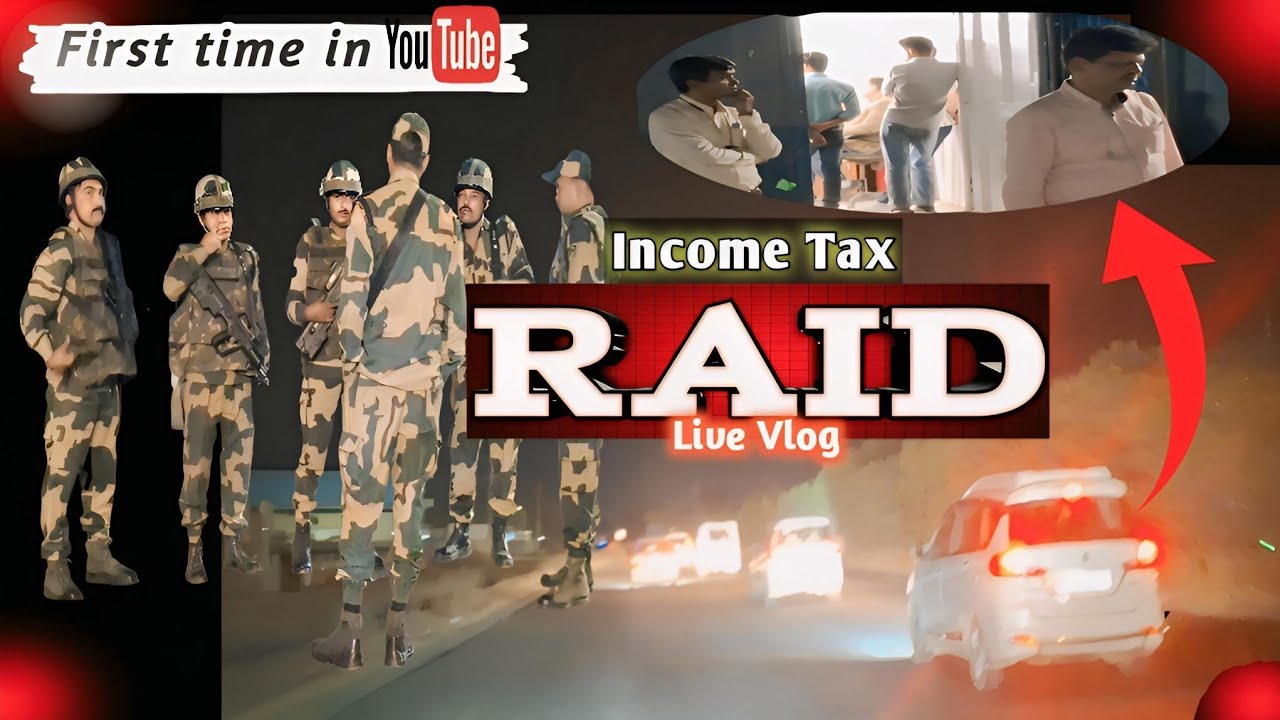 Income Tax Raid कैसे पड़ती है? #raid #incometax #tax #viralvideo - YouTube