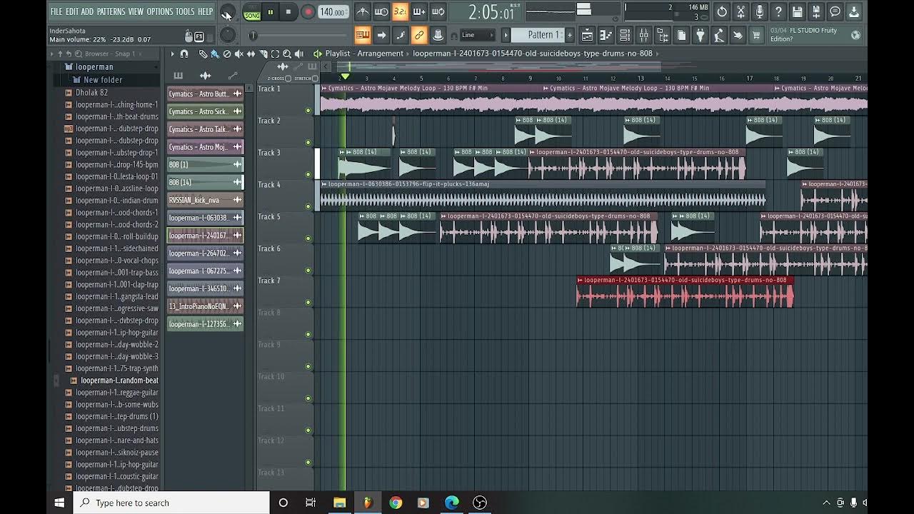 how to make hip hop beat in fl studio 20 - YouTube