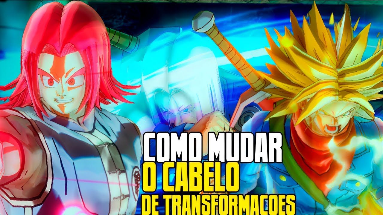 COMO MUDAR O CABELO DOS SAIYAJINS QUANDO SE TRANSFORMAM EM DRAGON BALL ...