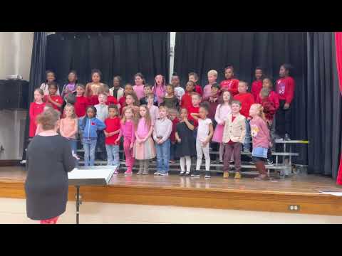 East Elementary First Grade Winter Concert - February 23, 2023 - YouTube