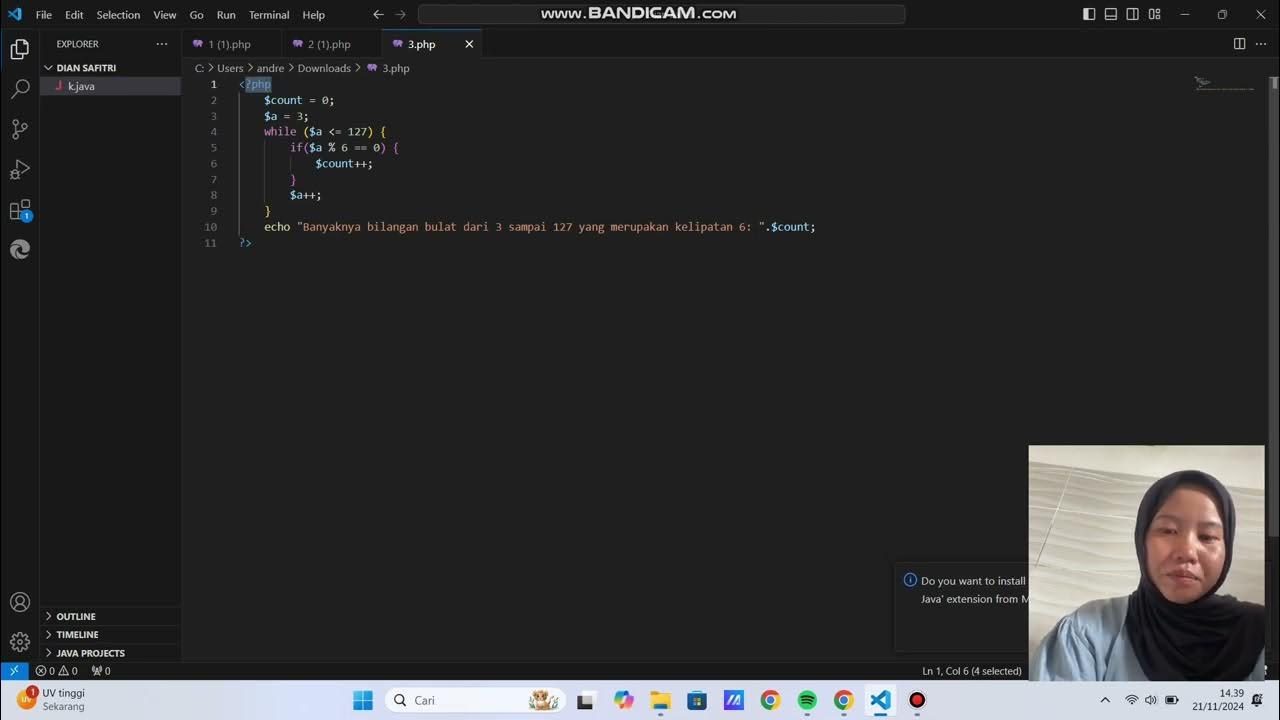 Tugas demo program modul 5 web - YouTube