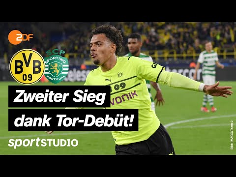 Borussia Dortmund – Sporting Lissabon Highlights | UEFA Champions League | sportstudio