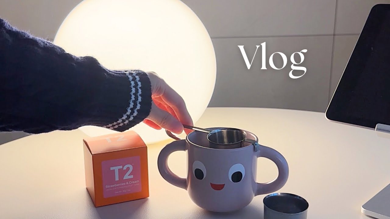 Vlog 직장인 일상 브이로그 변화가 필요한 순간 퇴근 후 영어공부 이케아 홈카페 용품 하울 자취요리 참치