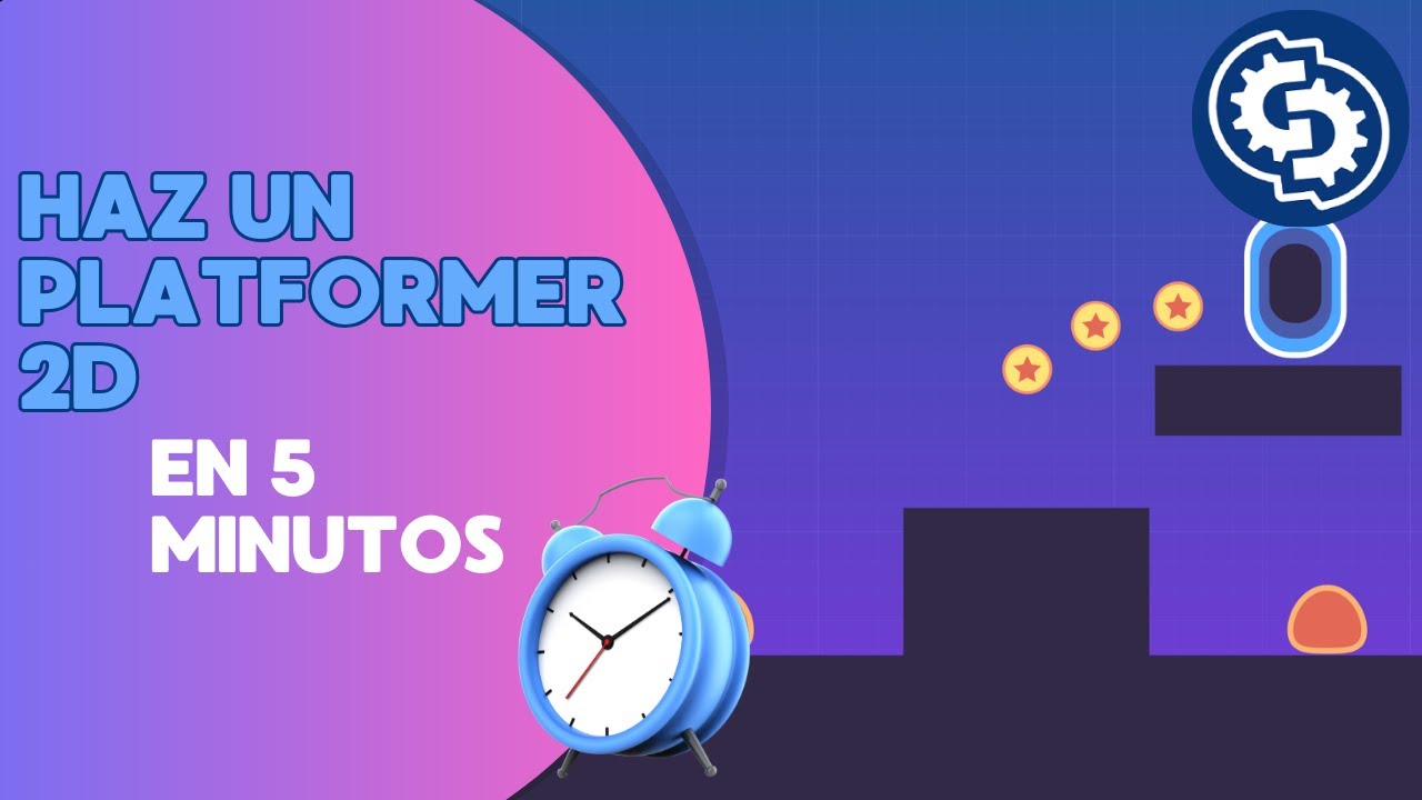 Crea un 2D Platformer en 5 minutos | Godot 2D Platformer by GDQuest - YouTube