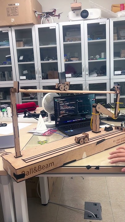 Ball & Beam Project | PID control with Arduino - YouTube