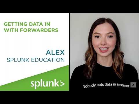Getting Data into Splunk using Universal Forwarders - YouTube
