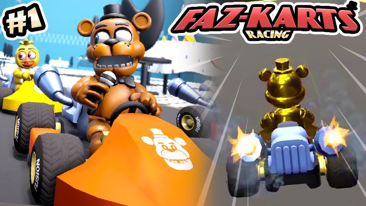 HAN HECHO un JUEGO DE CARRERAS de FNAF | Faz-Karts Racing #1 - GG Games ...