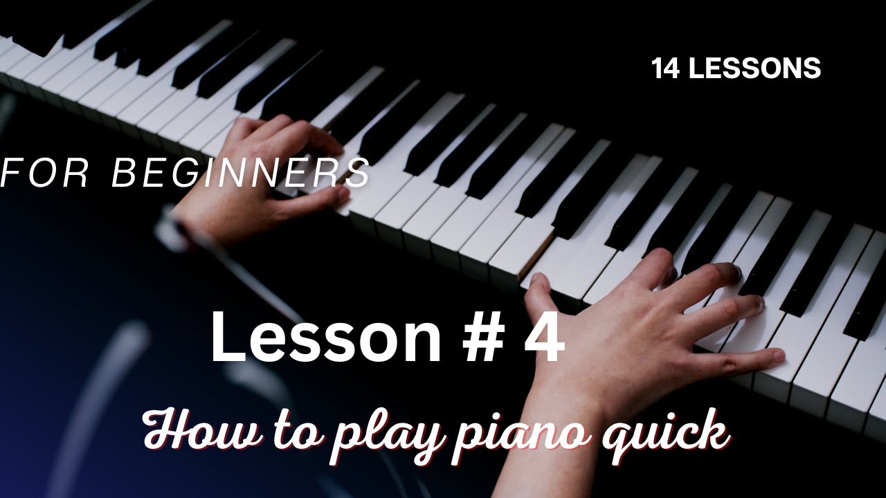 How to play a major scale LESSON 4 - YouTube