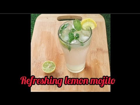 Refreshing Lemon and Mint mojito (summer drink) by Nivi's garmi kitchen ...
