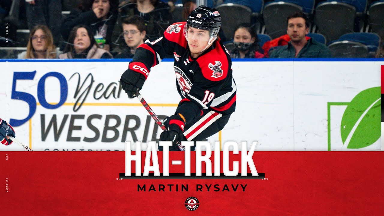 WHL Hat-Tricks – Martin Rysavy - YouTube