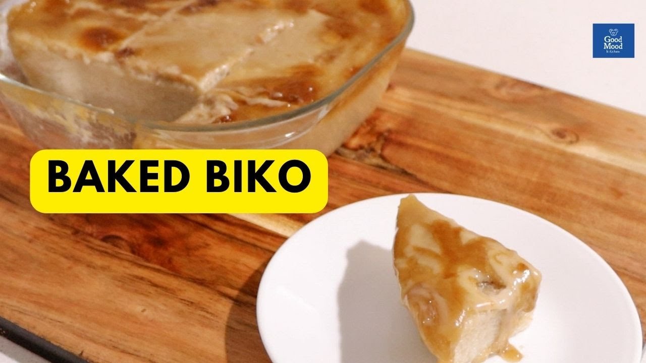 BAKED BIKO WITH LATIK SAUCE RECIPE | SWEET STICKY RICE CAKE WITH ...