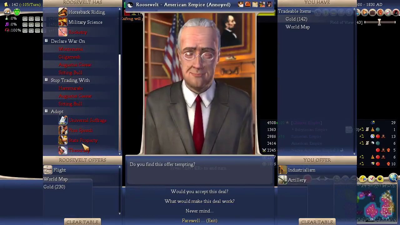 Lets Play Civ 4 Deity 57 (Mao Zedong) Part 9 - YouTube