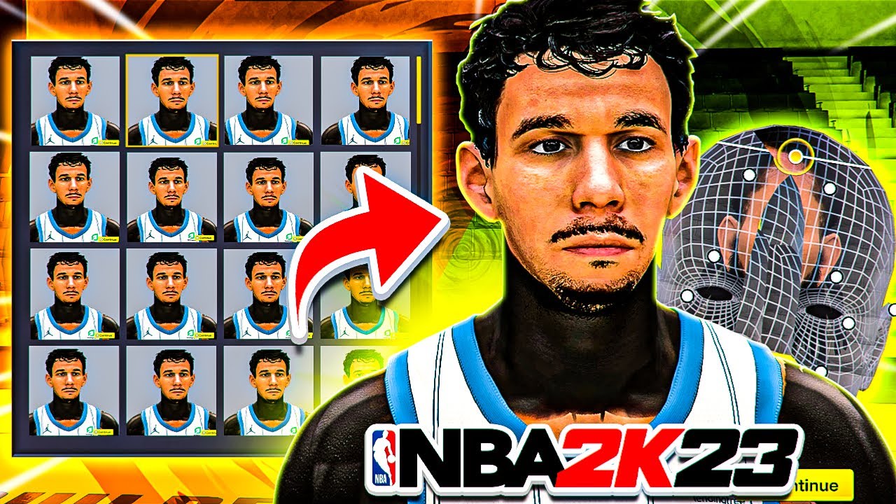 *NEW* BEST COMPY FACE CREATION TUTORIAL IN NBA 2K23 ! LOOK LIKE A ...