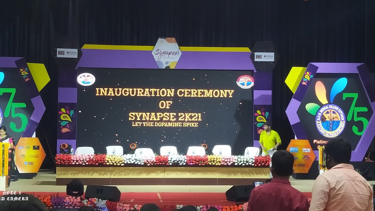 Inauguration Ceremony|Synapse 2k21|SCBMCH,CUTTACK#dancevideo #dh_babu# ...