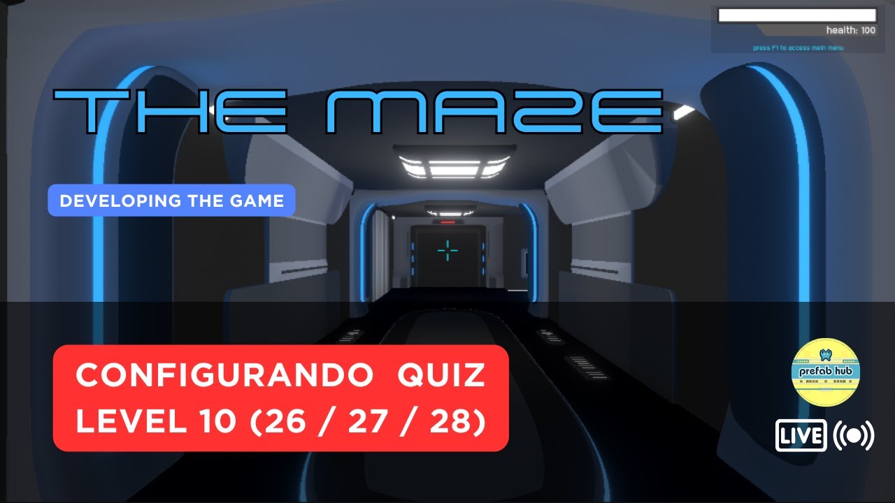 Configurando Quiz (26/27/28) Level 10 - The Maze (Unity) - part 3 - YouTube