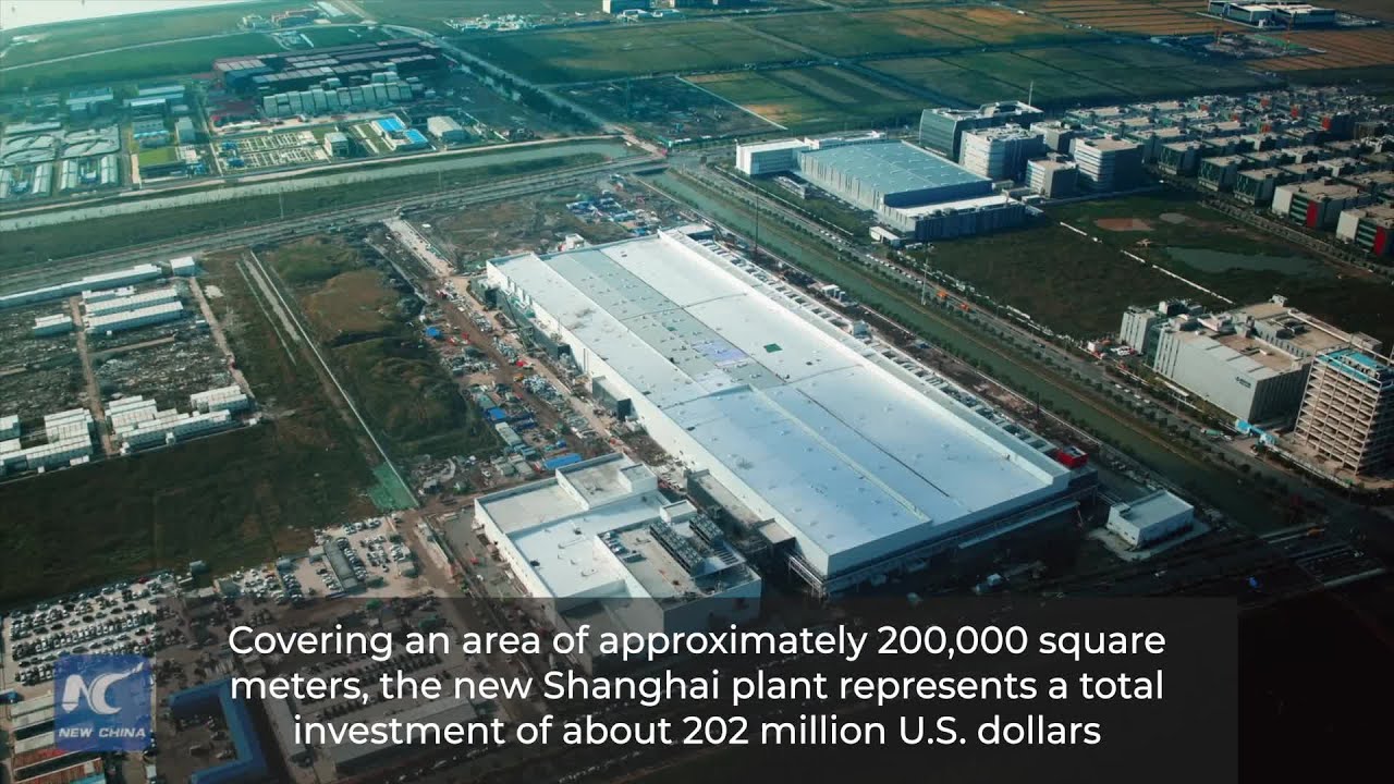 Tesla's new Megafactory in Shanghai starts production with rapid build ...