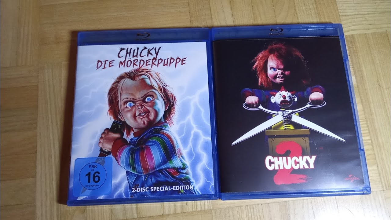 Chucky - Die Mörderpuppe und Chucky 2 Blu Ray Update - YouTube