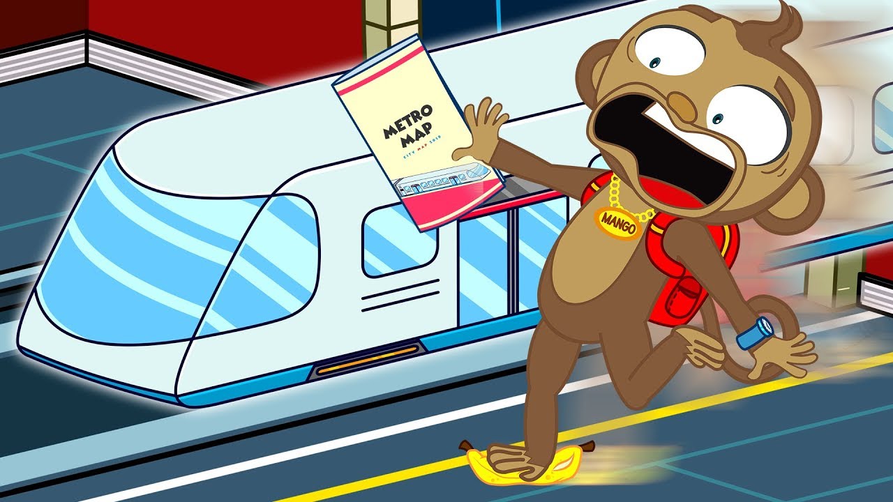 Mango Minutes | Mango On The Train | HooplaKidz - YouTube