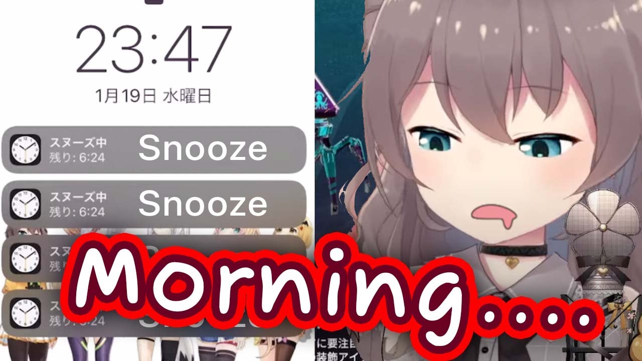 Matsuri's Raspy Sleepy Voice Sounds Way Too Cute 【ENG Sub/Hololive ...