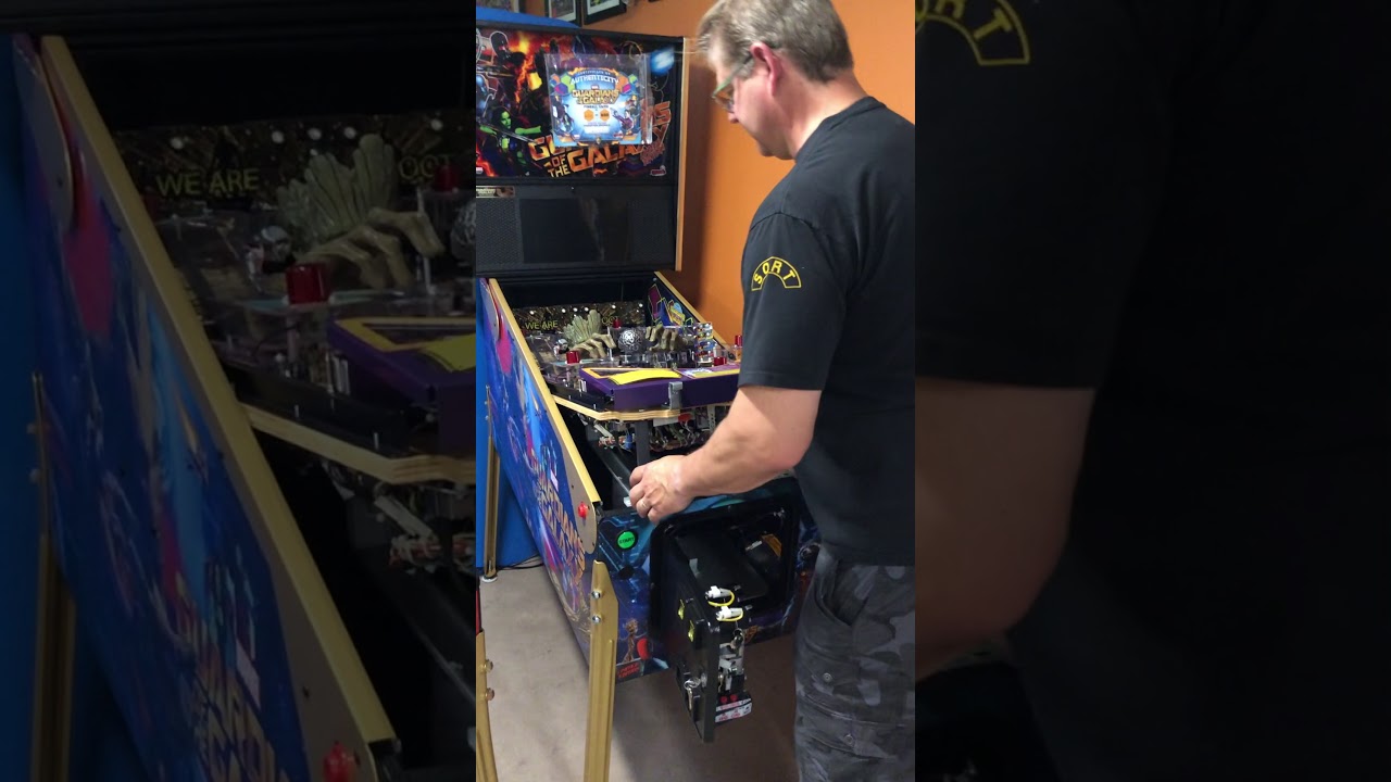 How to install a pinball shooter rod and plate - YouTube