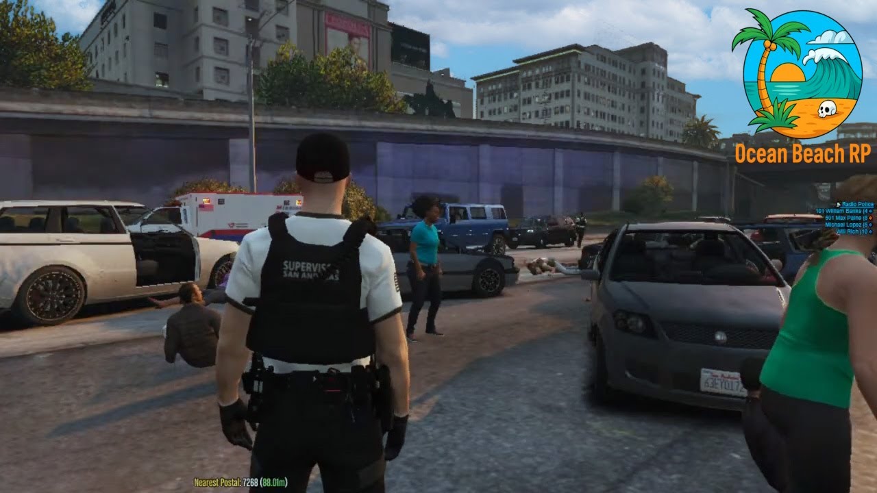 Ocean Beach RP🔴| SAST Undercover Police Semi Realistic Statewide RP ...