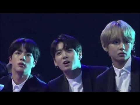 [BTS MAMA 2017] BTS Jin, V, Jungkook Reaction To TAEMIN "MOVE" @MAMA 20171201 - YouTube