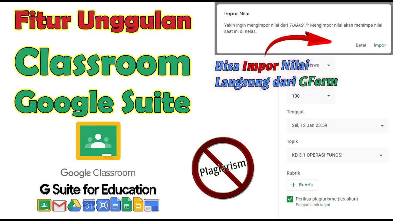 Fitur Google Classroom Pribadi dibanding Google Suite Workspace - YouTube