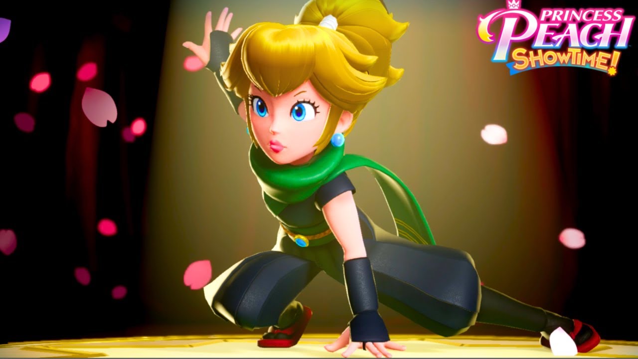 All Ninja Peach Levels | Princess Peach Showtime! - YouTube