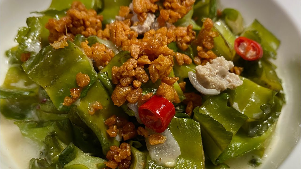 Gising gising sigarilyas recipe - YouTube