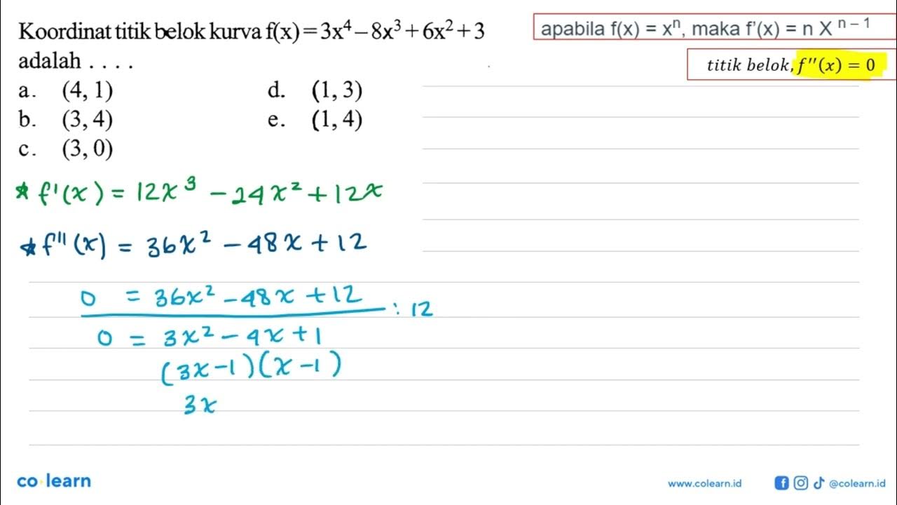 koordinat-titik-belok-kurva-f-x-3x-4-8x-3-6x-2-3-adalah-youtube