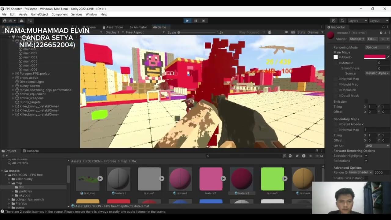 Tugas First Person Shooter (FPS) atau First Person Character (FPC) - YouTube