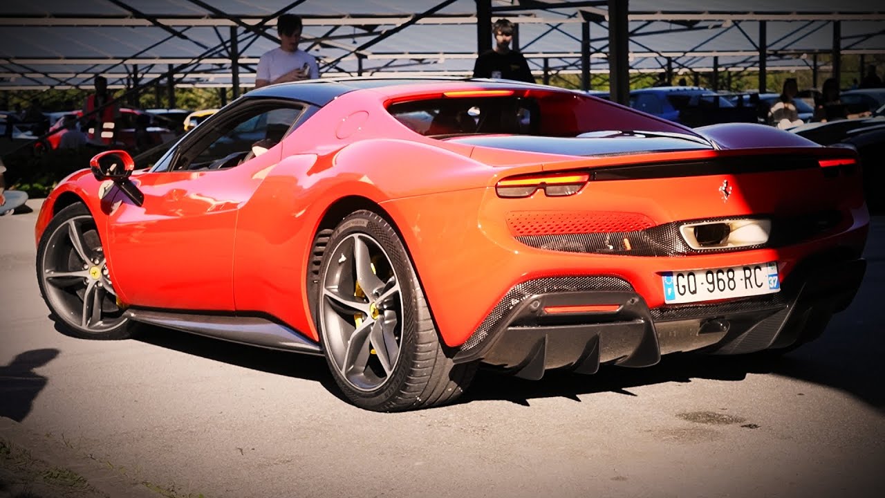 FRENCH CAR MEET - New Ferrari 296 GTB, Supra, Nissan GTR (Un rasso auto ...