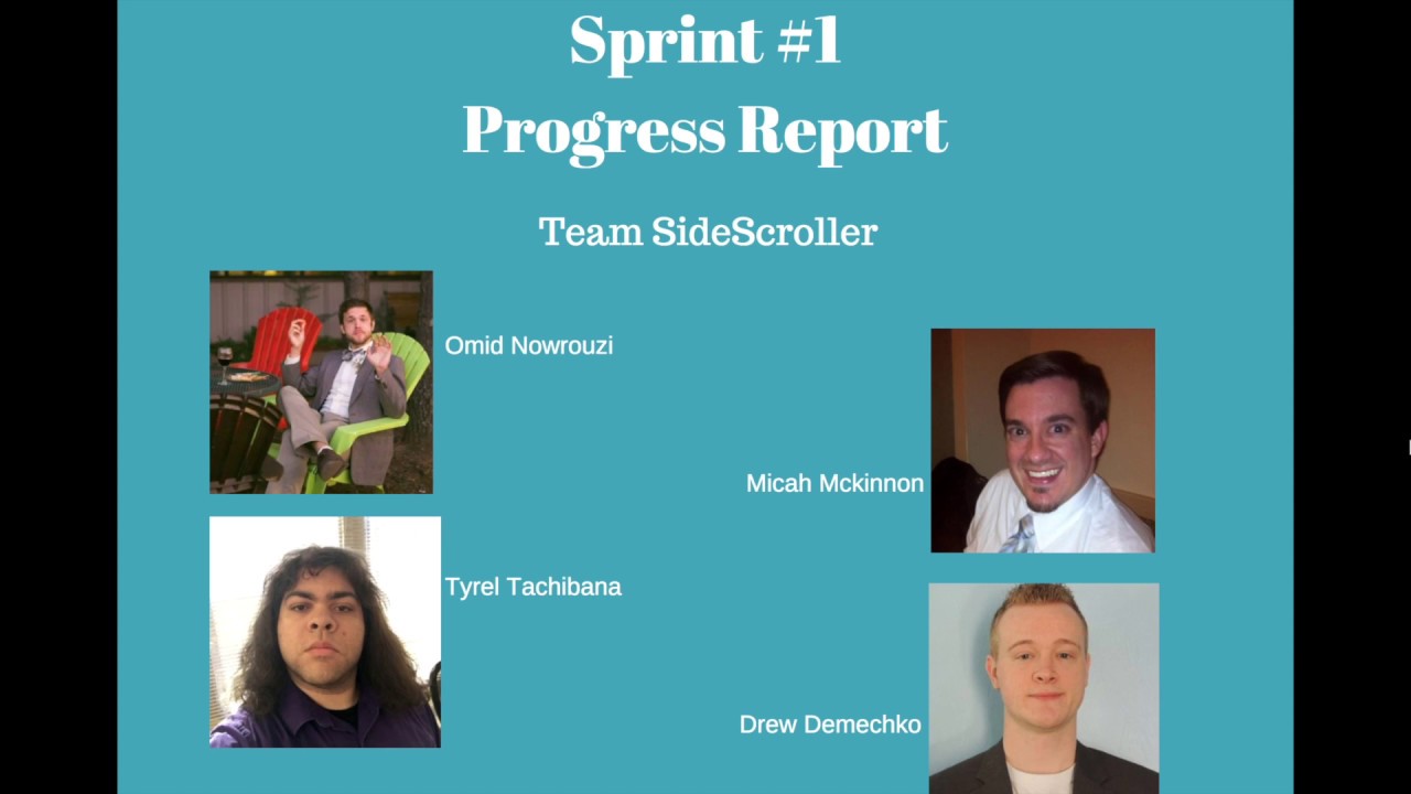 SideScroller - Sprint 1 Team Progress - YouTube