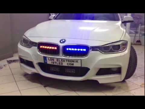 Panjur içi çakar lamba siren LDS İSTANBUL 0212 625 06 33 BMW F 30