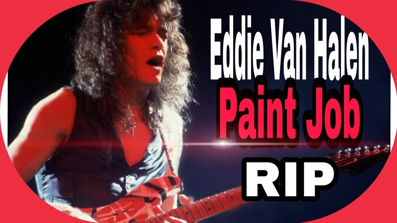 Eddie Van Halen Frankenstein Paint Job!! (RIP EVH) Plus bloopers - YouTube