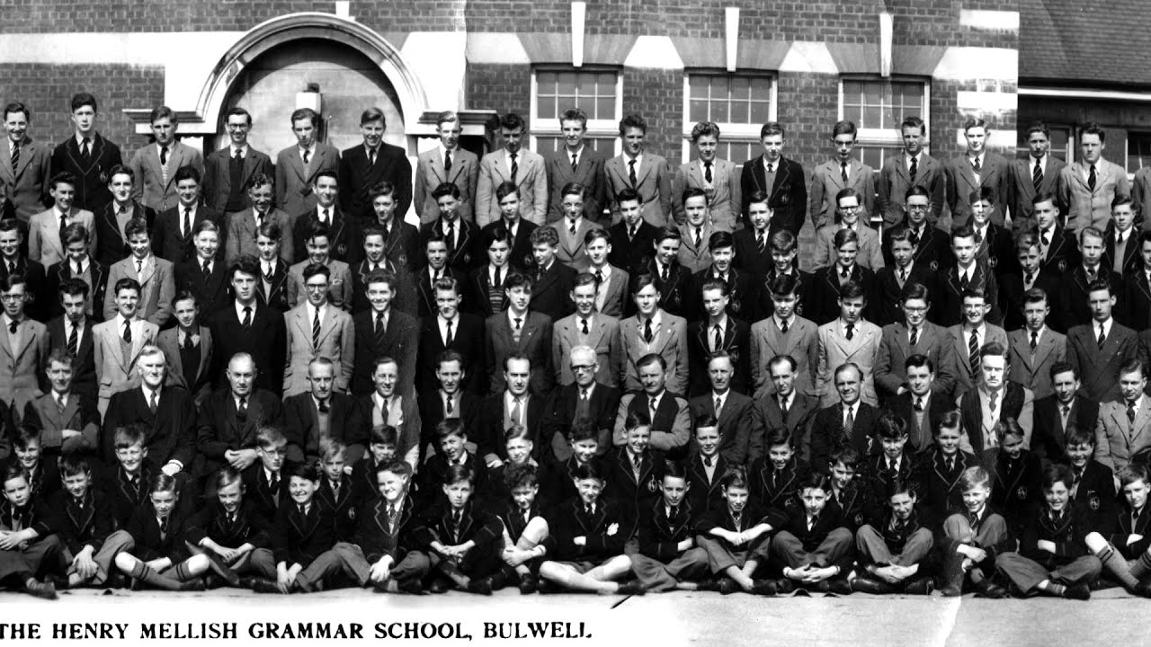 Henry Mellish Grammar School Panora Photograph 1955 - YouTube