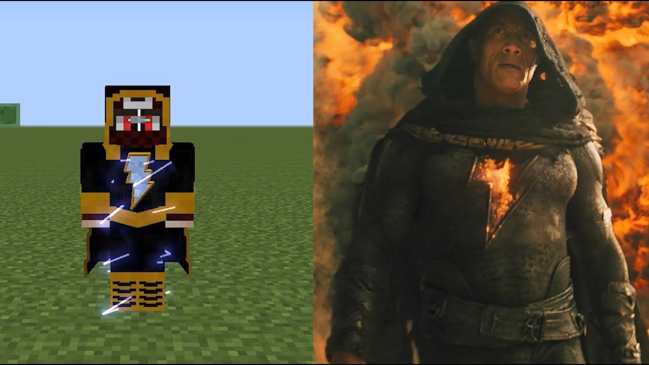 Minecraft Black Adam Mod - YouTube