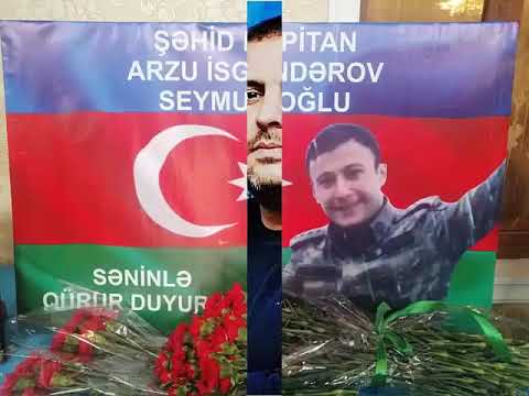 Seymur Rəvani. Şəhid Kapitan Arzu İsgenderovun adına həsr olunub. Ruhu şad olsun🇦🇿