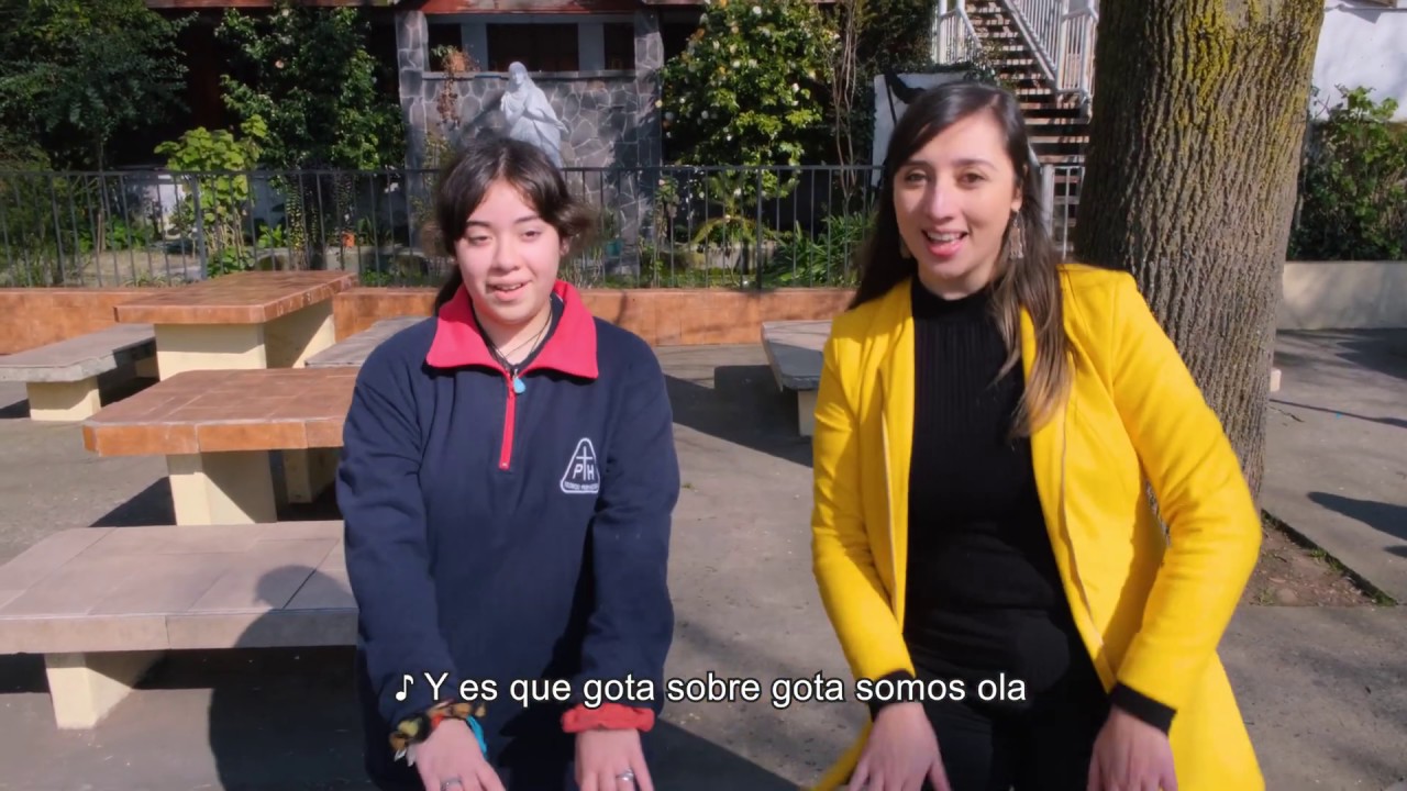 Mensaje del agua en Lengua de señas - Cover CPPH - YouTube