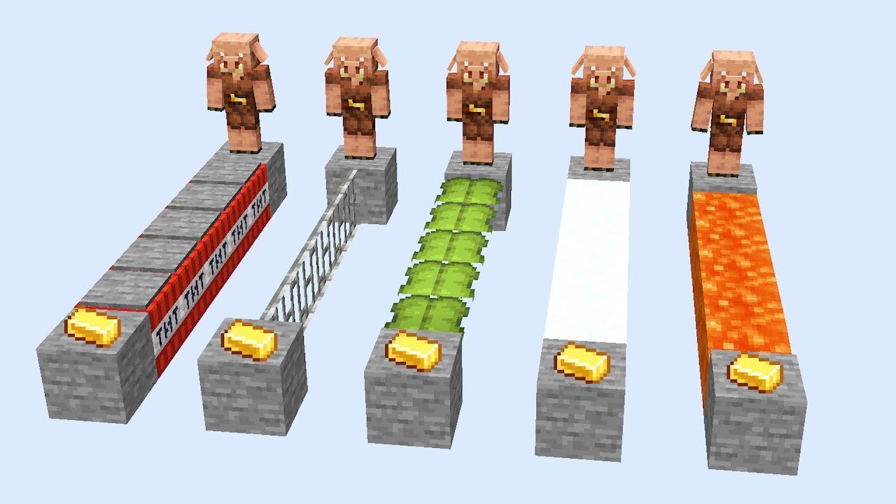 which piglin gets the gold? minecraft - YouTube